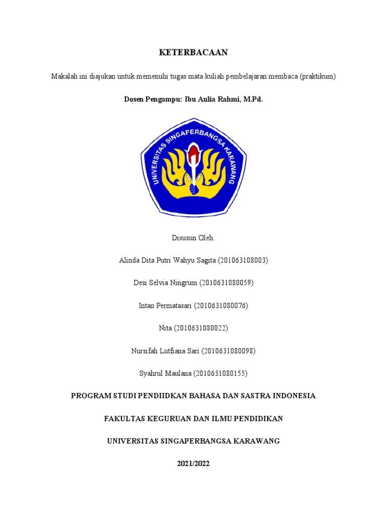 Konsep dan Unsur Keterbacaan Wacana | PDF | Kajian Bahasa Asing | Seni