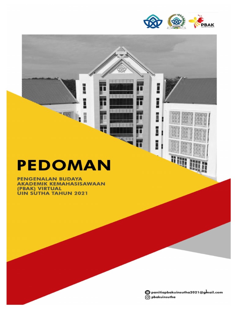PEDOMAN PBAK UIN SUTHA 2021 Peserta | PDF PEDOMAN PBAK UIN SUTHA 2021 Peserta | PDF