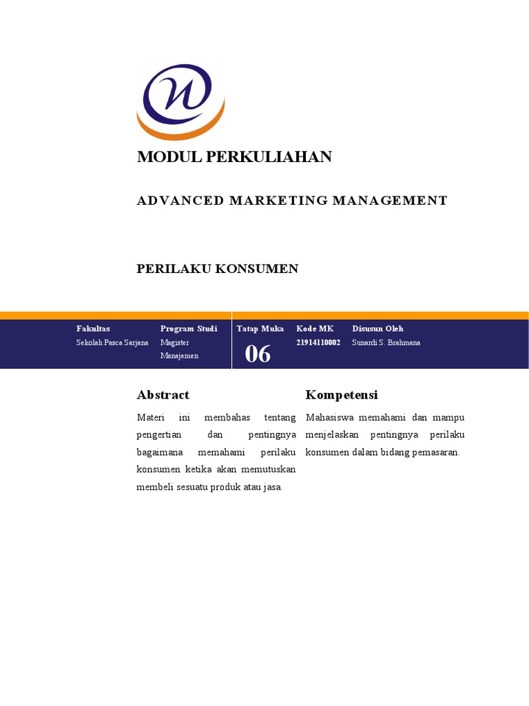 Modul Pertemuan 6 | PDF