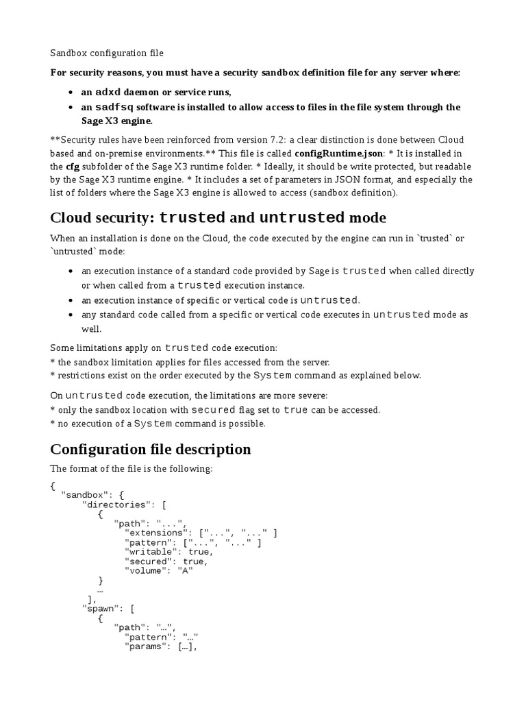 Cloud Security: Trusted and Untrusted Mode | PDF | Command Line ...