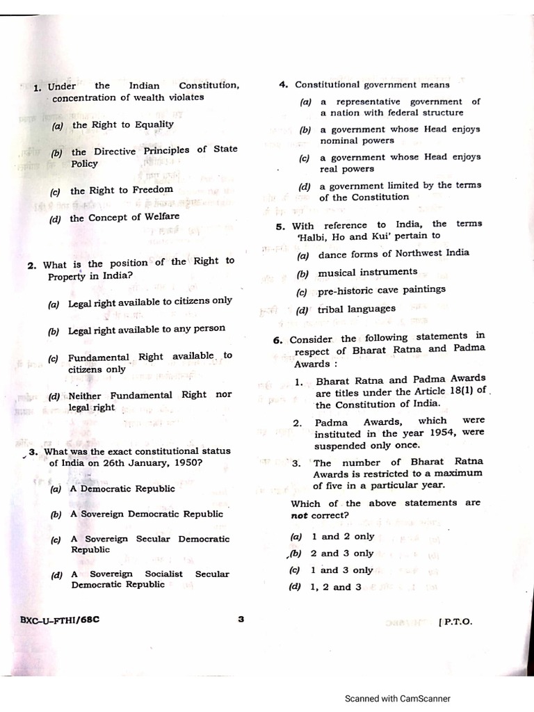 Upsc 2021 GS-1 | PDF