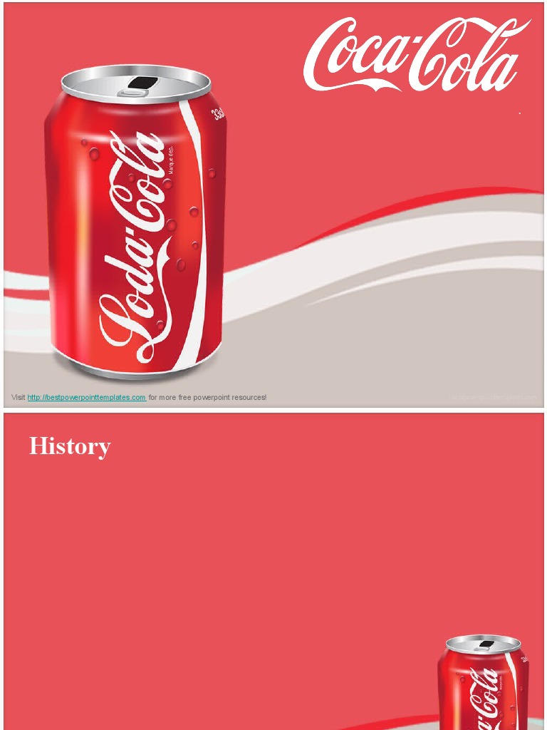 Coca Cola PowerPoint Template | PDF