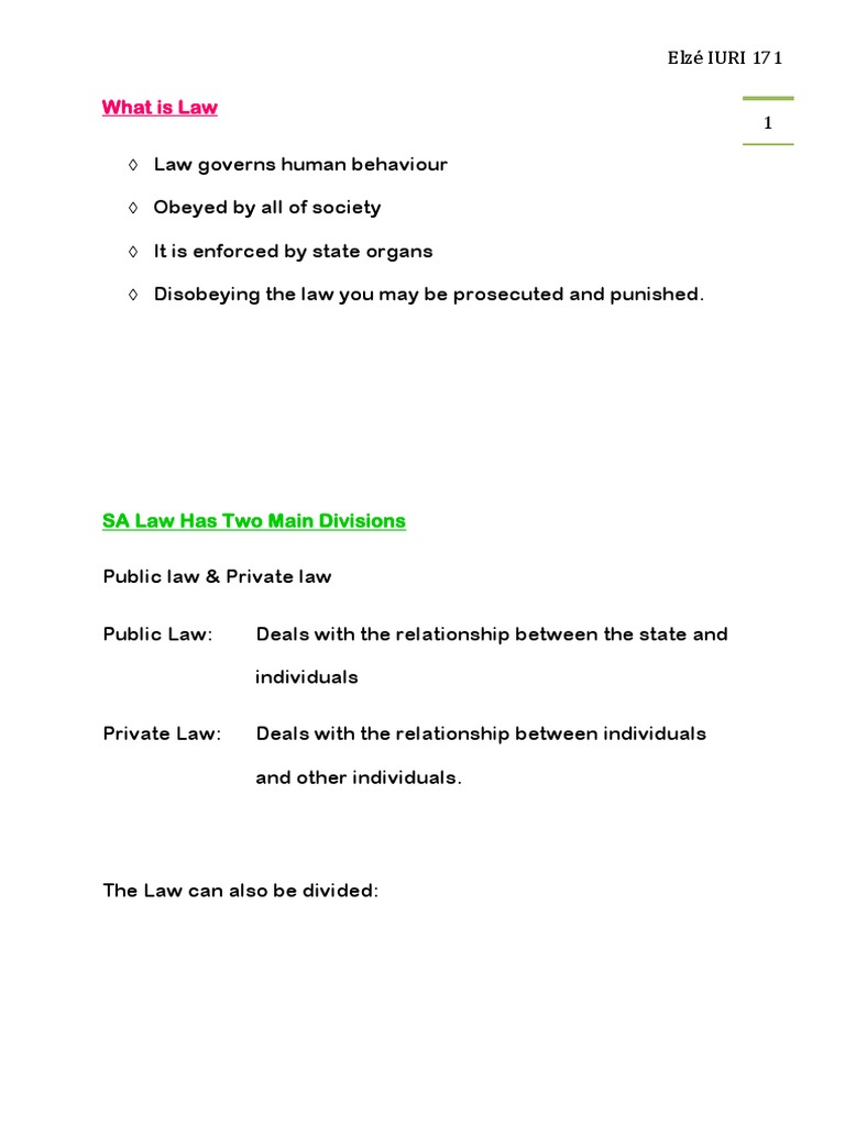 South African Legal System | Download Free PDF | Roman Law | Byzantine ...