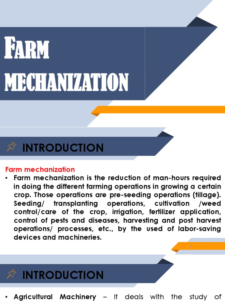 Farm Mechanization | PDF | Gear | Tractor