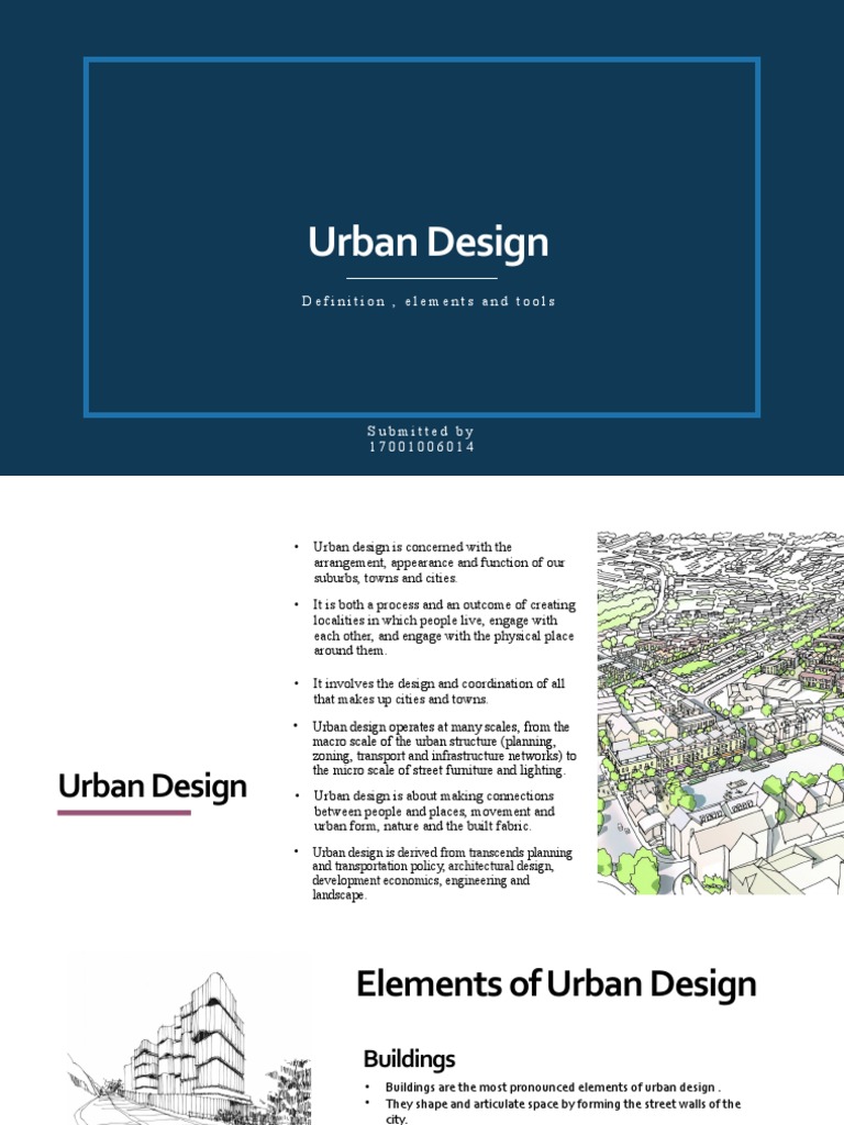Urban Design: Definition, Elements and Tools | PDF | Urban Design ...