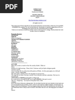 Dracula Play Script | PDF | Count Dracula | Mina Harker