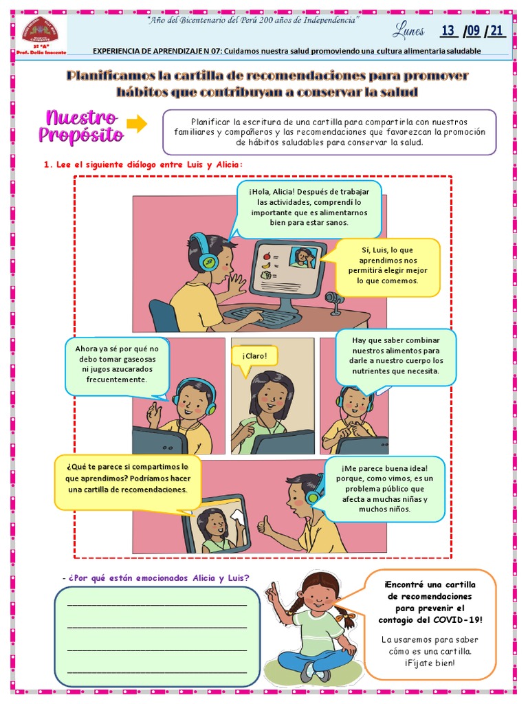 SEMANA 3 - FICHA 1 COM Exp7 | PDF