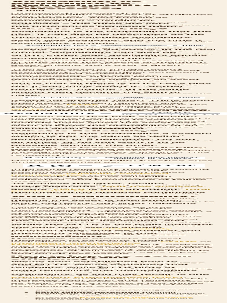 Understanding Availability, Reliability, and Maintainability | PDF ...