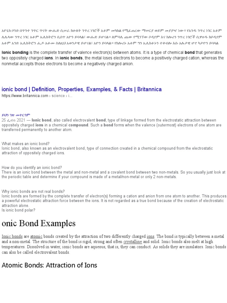 Periodic Table | PDF | Ion | Ionic Bonding