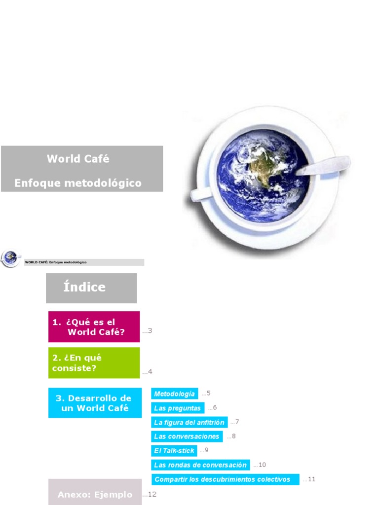 World Cafe | PDF | café | Conversacion