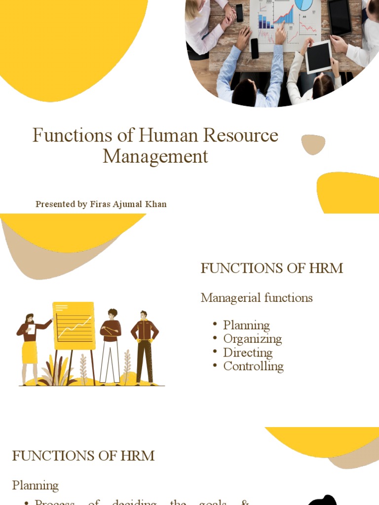 Functions of Human Resource Management | PDF | Career & Growth