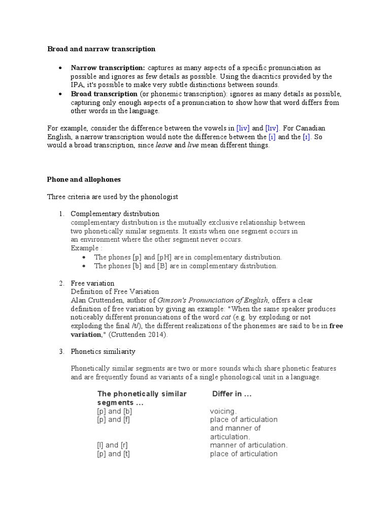 Sounds and Their Variation | PDF | Phonetics | Phonology