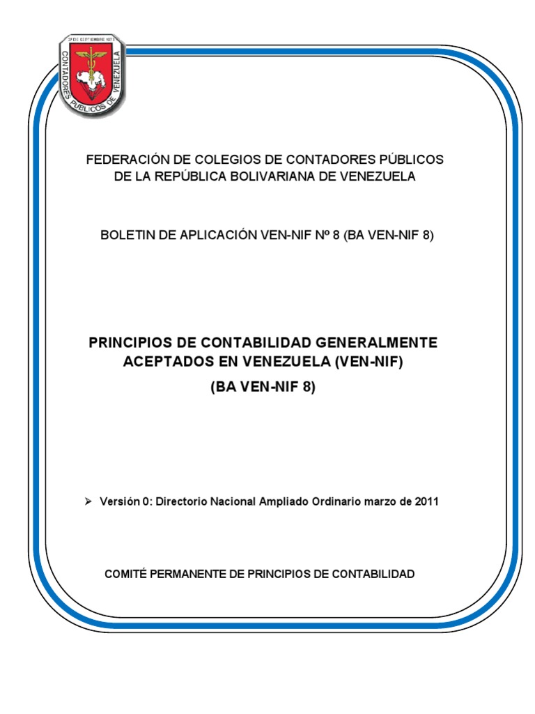 Ba Ven Nif 8 V0 | Descargar gratis PDF | normas internacionales de ...