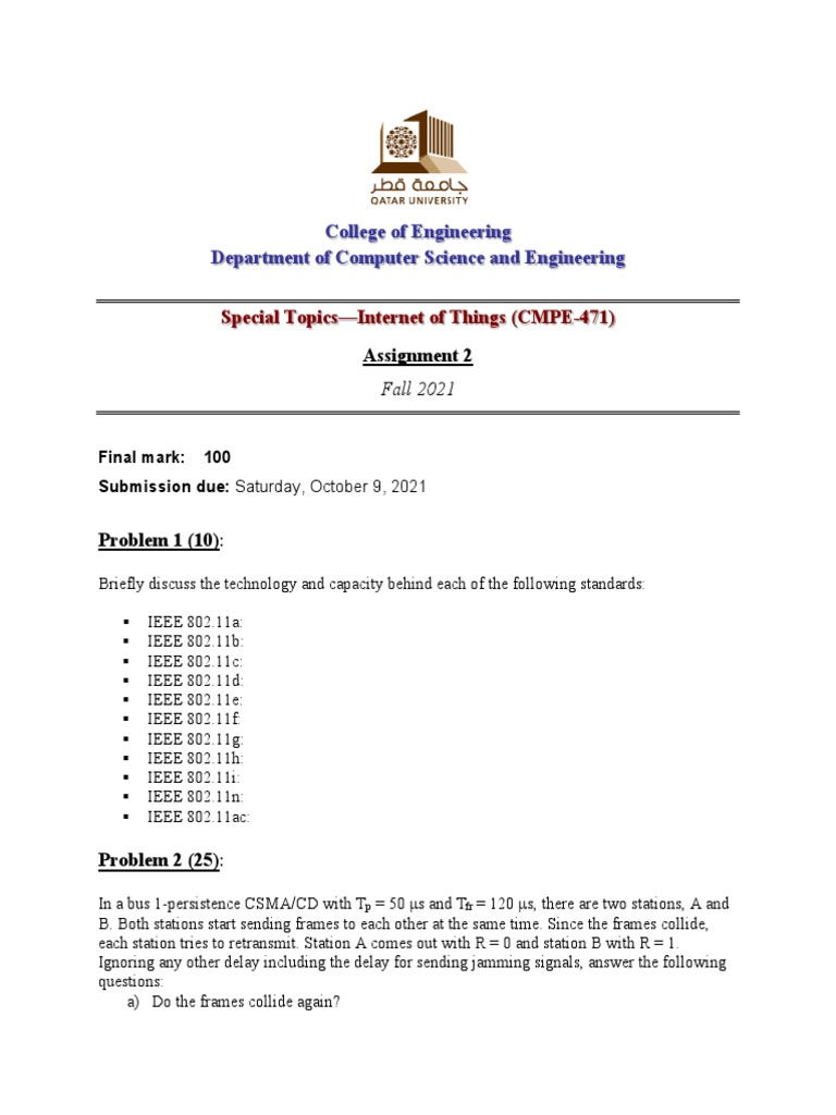 College of Engineering Department of Computer Science and Engineering | PDF