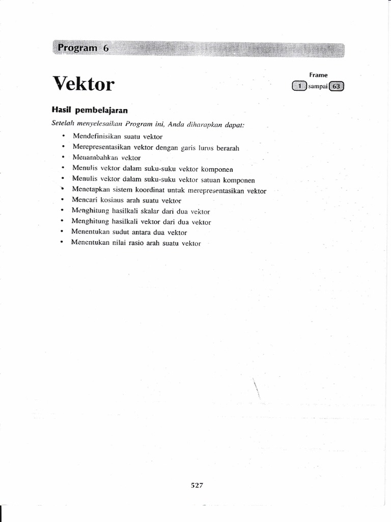 Vektor - KA Stroud - MTK Teknik I | PDF