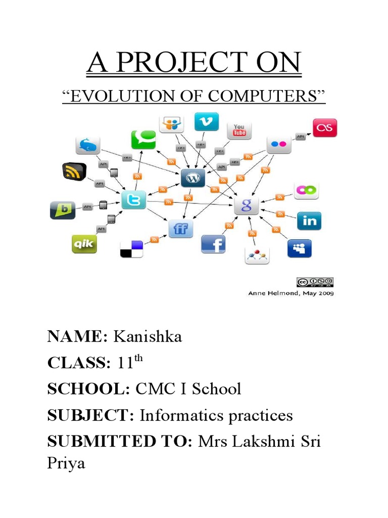 A Project On: "Evolution of Computers" | PDF | Integrated Circuit ...