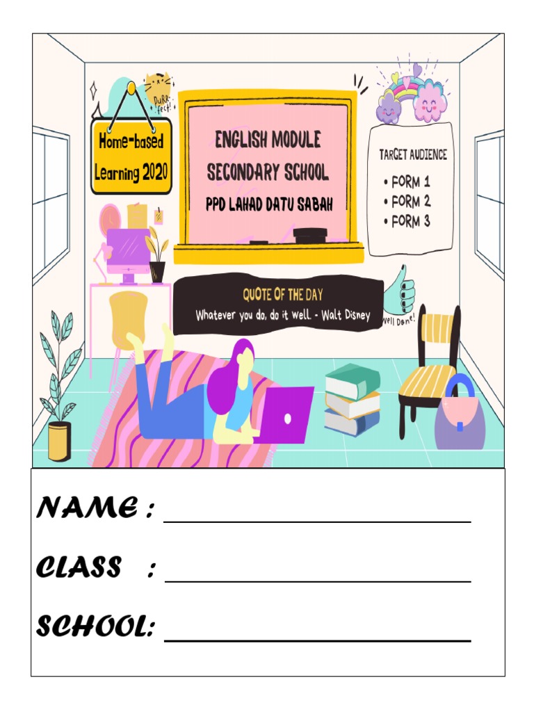 English Module Secondary School 1 | PDF | Essays | Learning