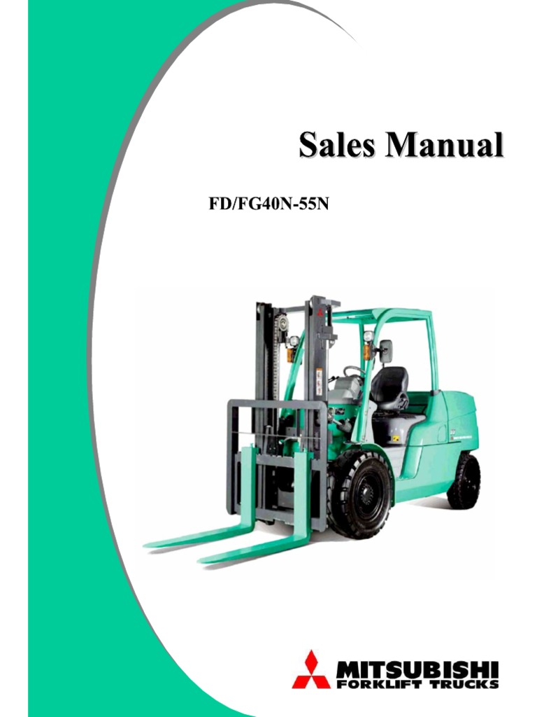 FD40-FD50 Sales Manual | PDF