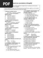 Examen Final de Redacción Indirecta 2024. Exani Ii | PDF | Verbo | Sustantivo