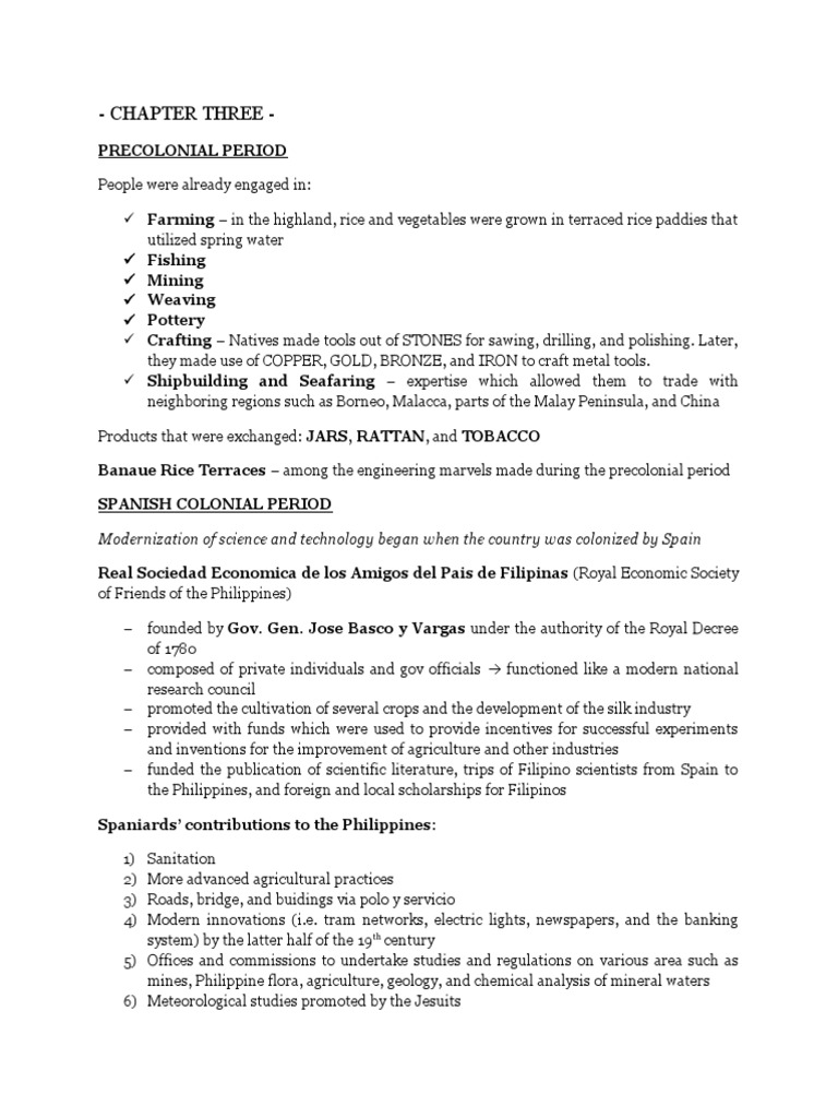 STS - Chapter 3 Notes | PDF | Philippines | Science
