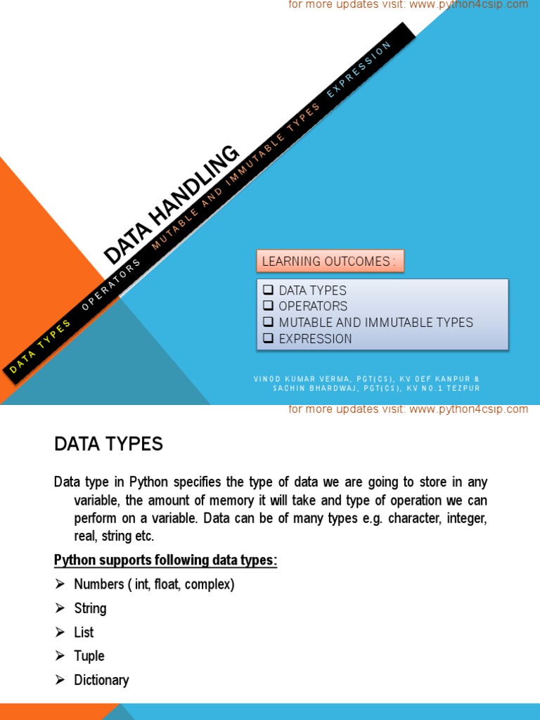 009 Data Handling | Download Free PDF | Boolean Data Type | Data Type