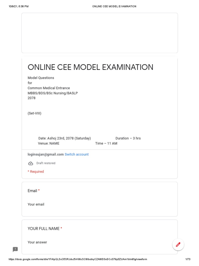 Online Cee Model Examination | Download Free PDF | Heat | Alcohol