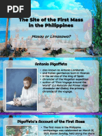 Evidences of The First Mass in The Philippines in Masao, Butuan | PDF