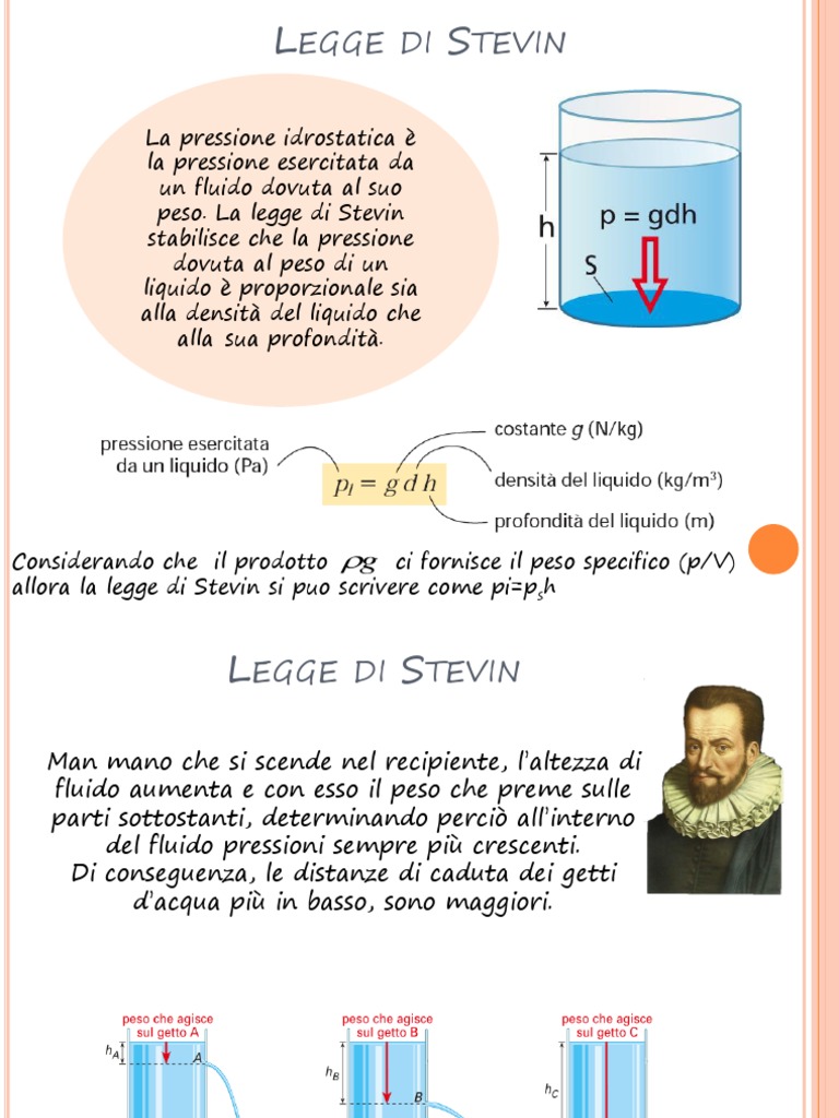 Legge Di Stevin | PDF