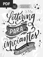 Apostila de Caligrafia para Lettering - LetteringByRebeca | PDF
