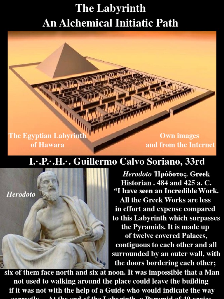 The Labyrinth An Alchemical Initiatic Path - Images | PDF | Labyrinth ...