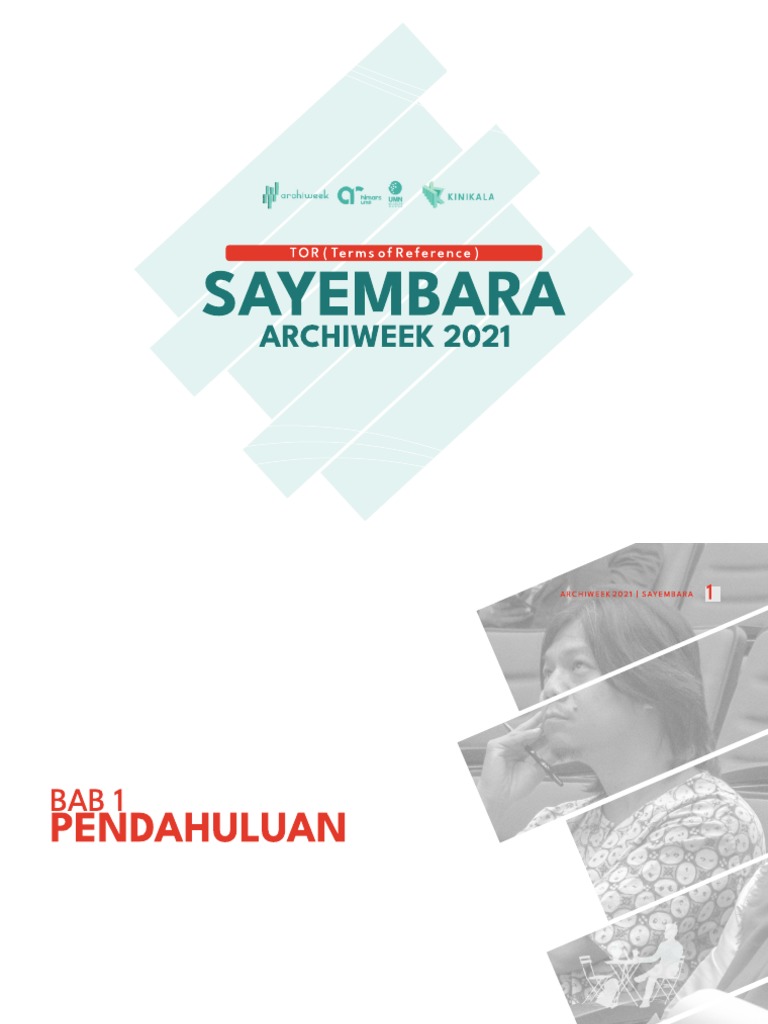 TOR - Sayembara ARchiweek 2021 | PDF