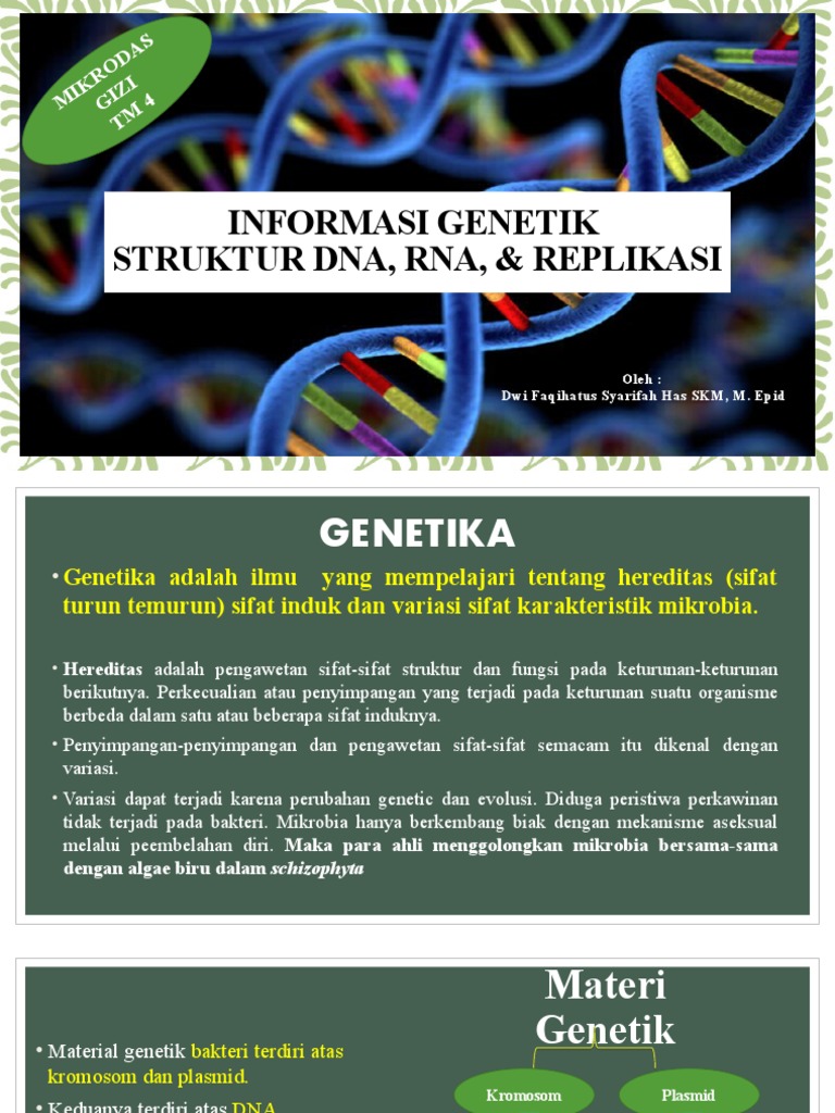 Materi 4 Genetika | PDF