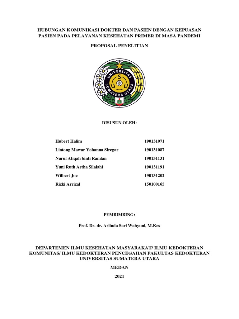 Proposal Penelitian Ikm | PDF | Pengembangan Diri