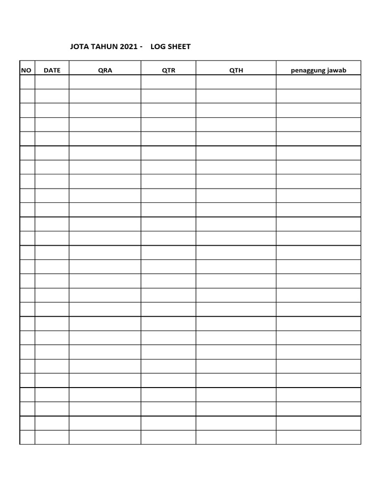 Log Jota | PDF | Pengelolaan Keuangan & Uang