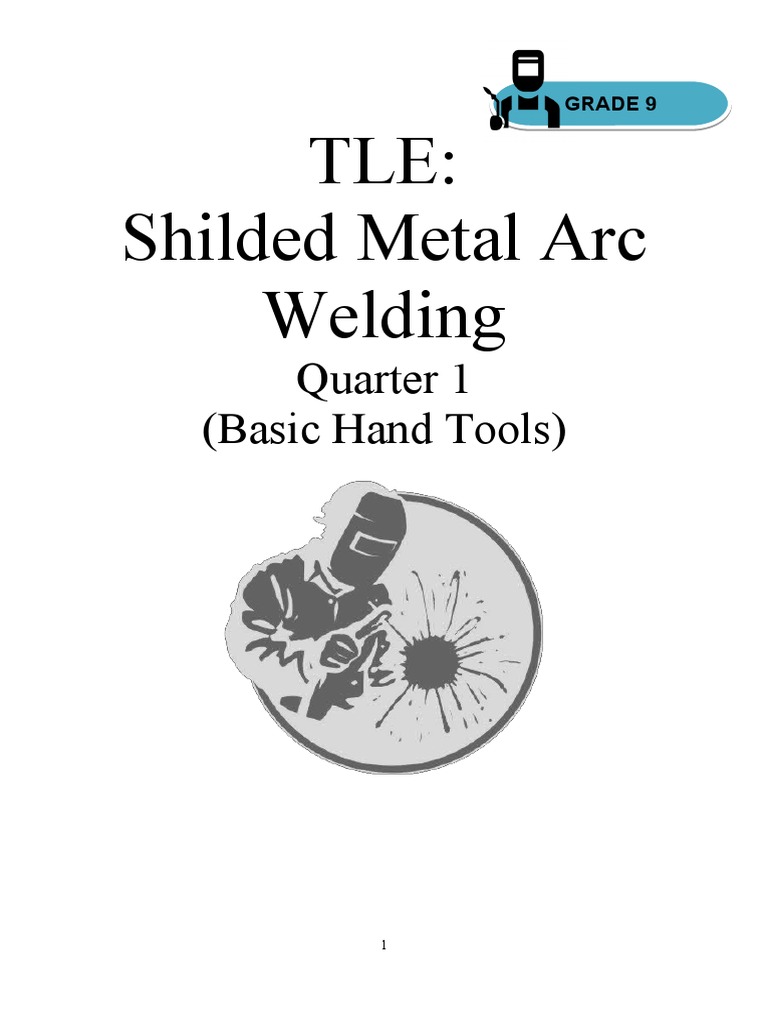 SMAW 9 Q1 W1 Mod1 PDF | PDF | Tools | Manufactured Goods