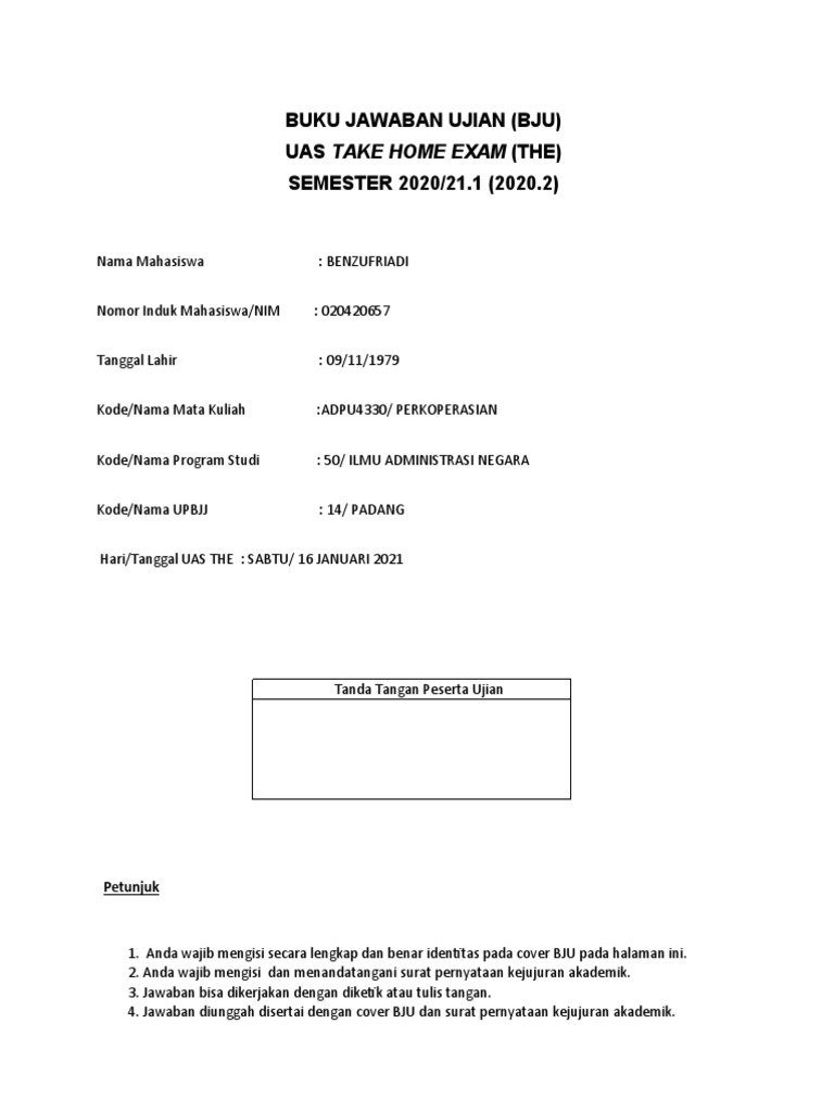 BJU - Umum (2) - 1 | PDF