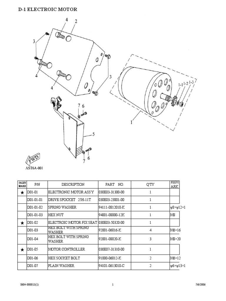 Parts Falcon Electric | PDF | Screw | Axle