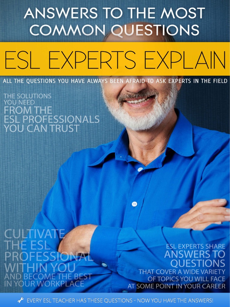 ESL Experts Explain | PDF | English As A Second Or Foreign Language ...