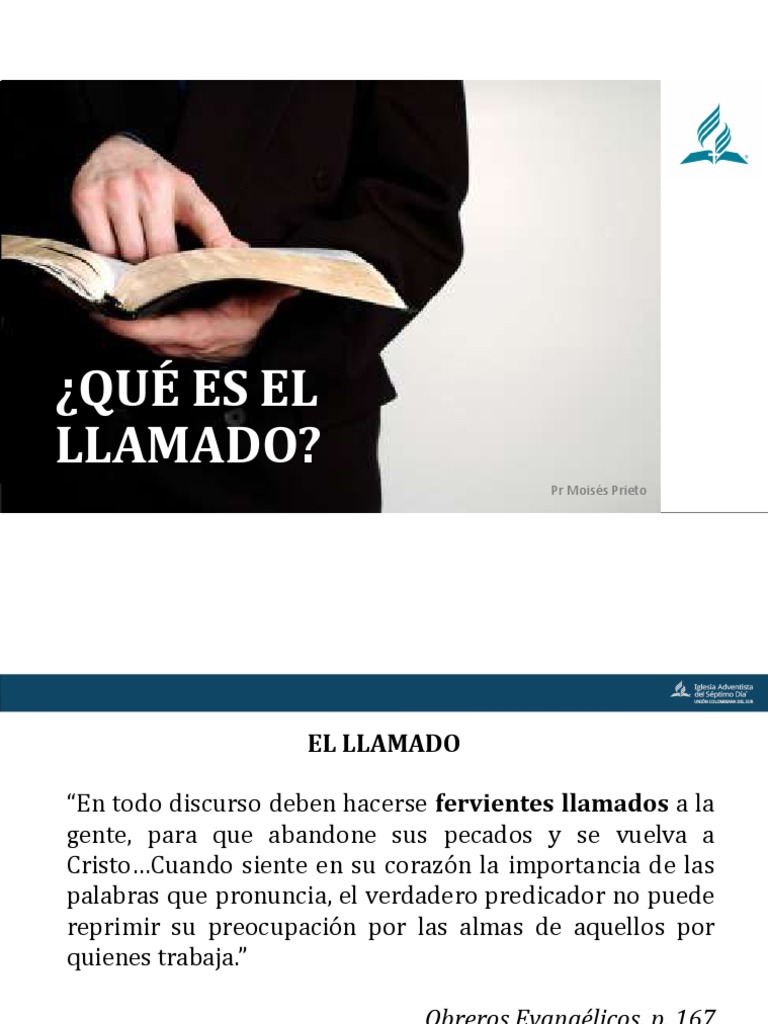 Qué Es El Llamado | PDF | Cristo (título) | Verdad