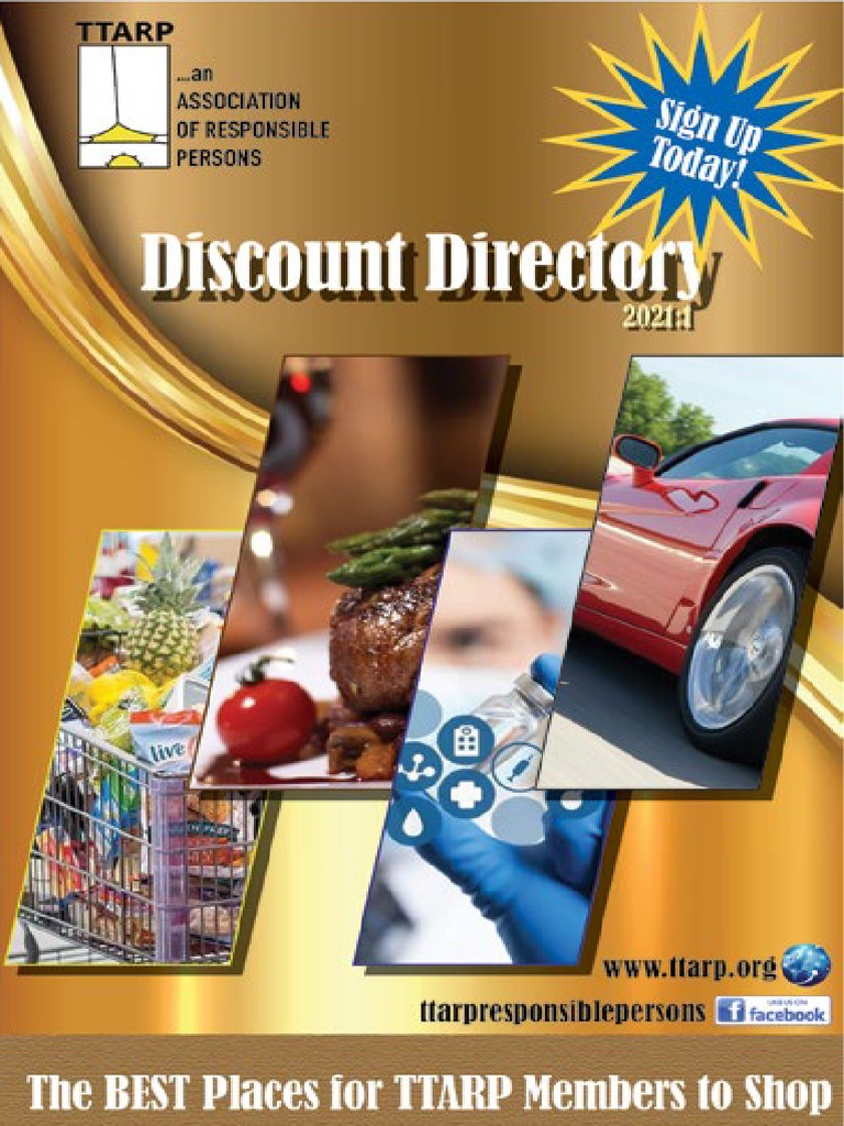 Ttarp Discount Directory 2021 | PDF | Dentistry | Massage