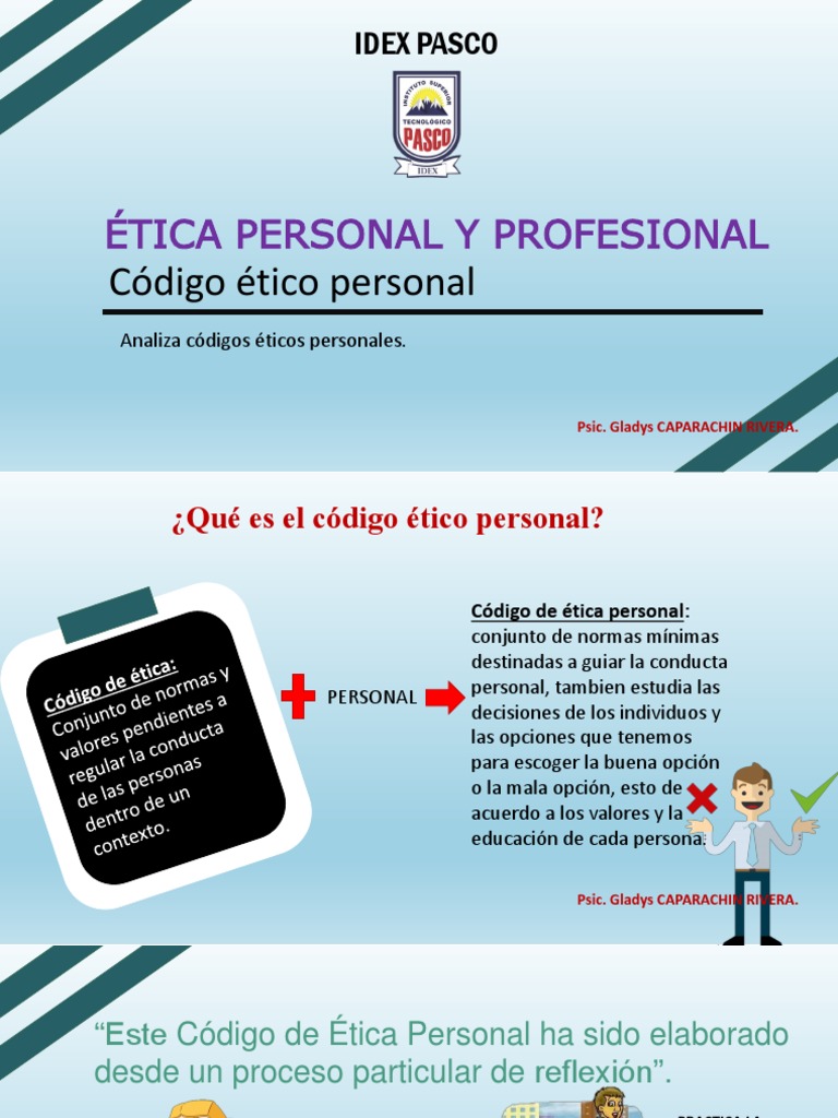 Código de Ética Personal en IDEX PASCO | PDF | Empatía