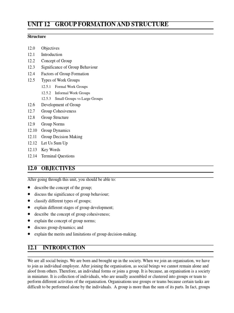 Block 4 MCO 1 Unit 5 | PDF | Goal | Leadership
