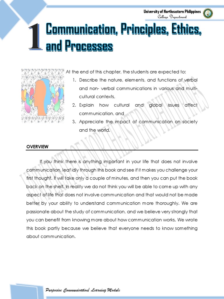 Purposive Communication (Module 1) Purposive Communication | PDF ...
