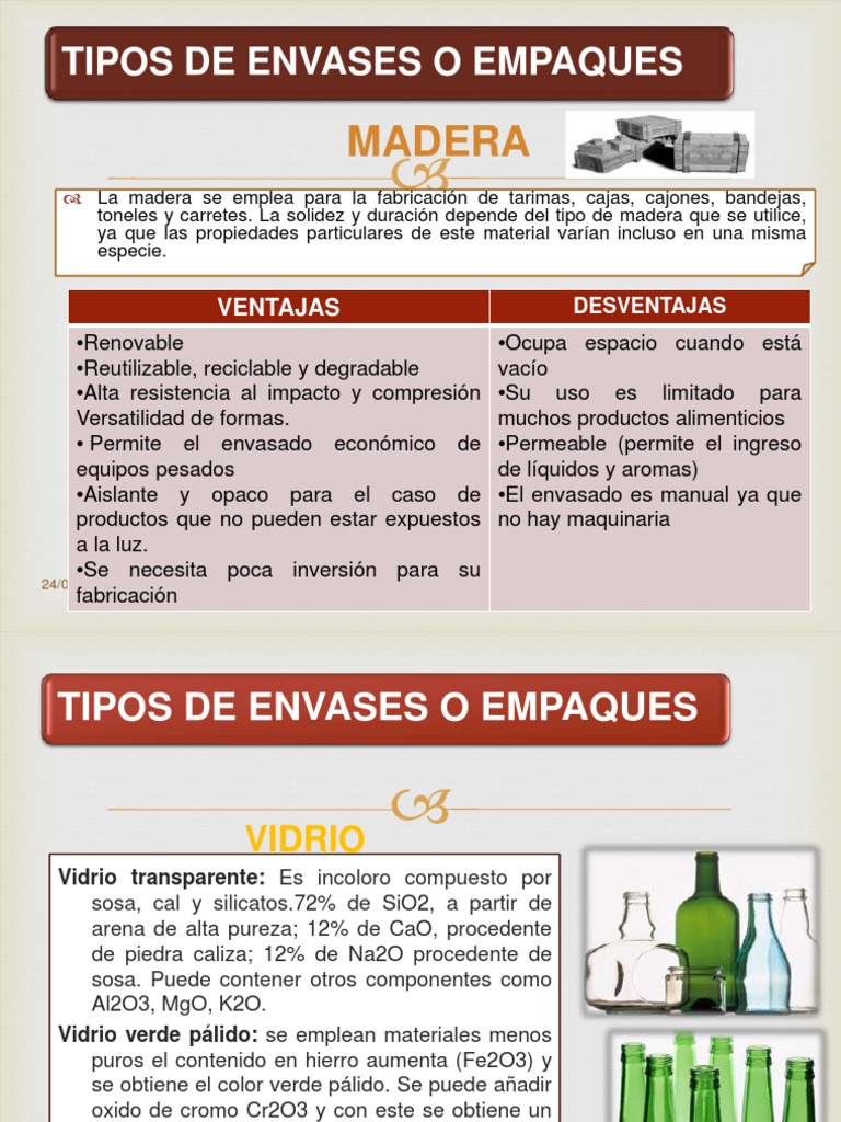 Materiales y Formas de Empaque | PDF | Lentes | El plastico
