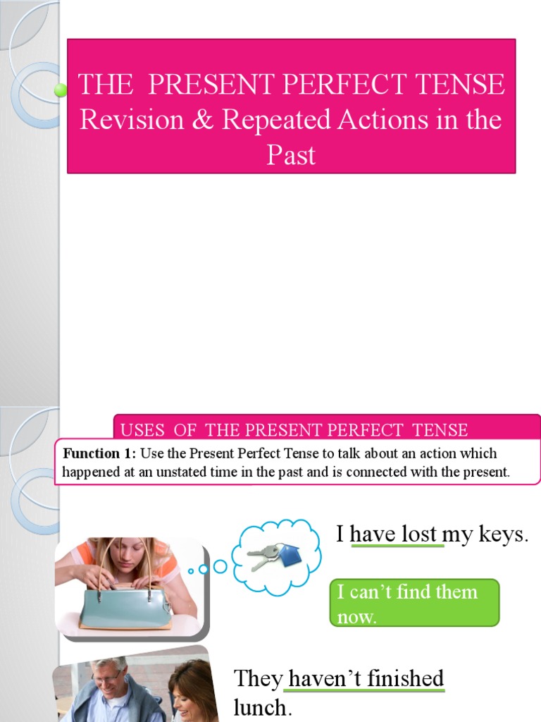 Present Perfect Simple - Revision & Repeated Actions in The Past | PDF ...