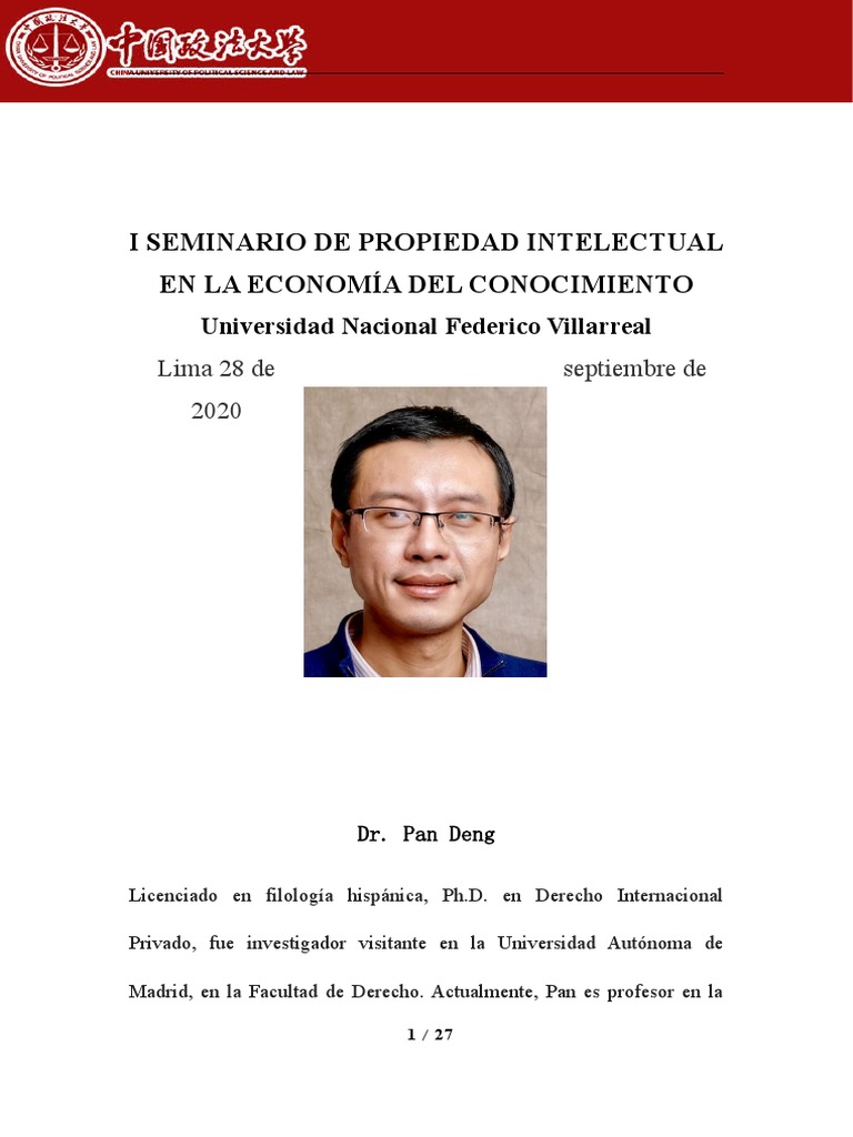 Dr. Pan Deng - La Experiencia de China Contra La Pandemia | PDF ...