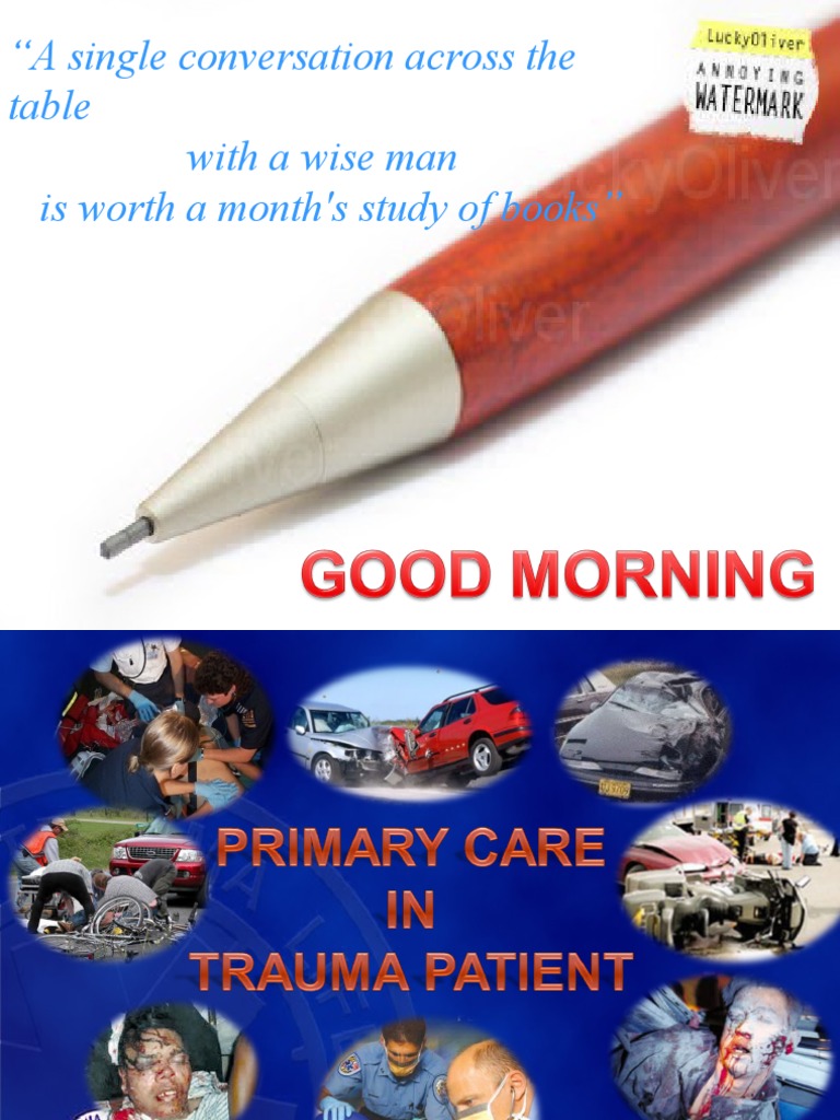 Primary Care in Trauma Patient | PDF | Shock (Circulatory) | Major Trauma