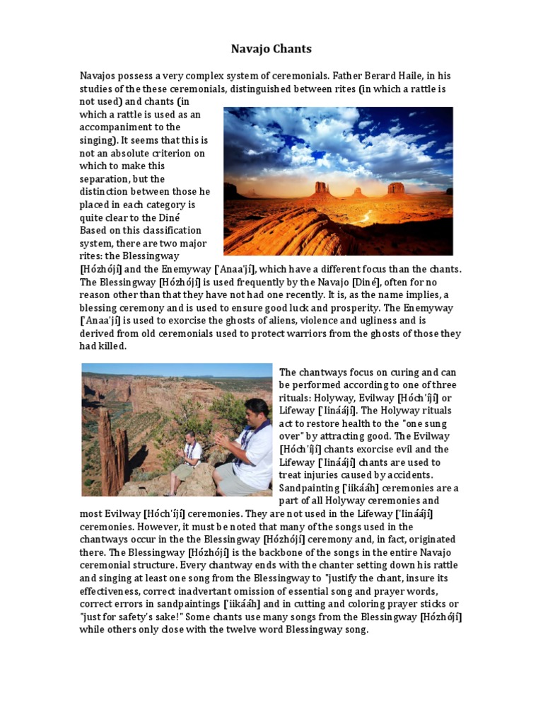 Navajo Chants | PDF | Folklore