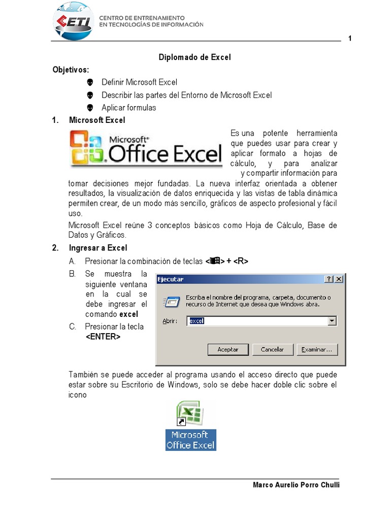 Manual Excel | PDF | Microsoft Excel | Ascii