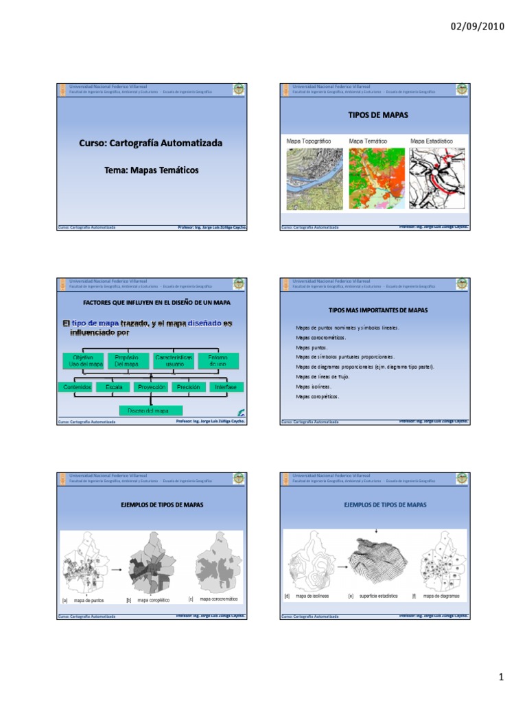 Mapa Tematicos | Descargar gratis PDF | Cartografía | Mapa